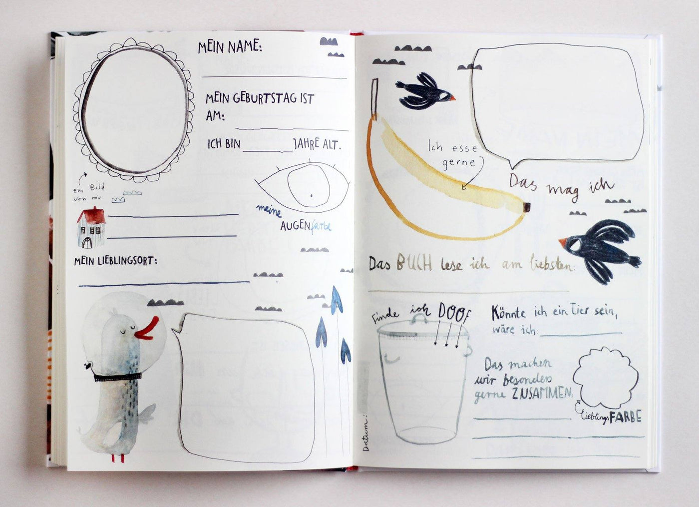 Freundebuch: Alle Lieblingsfreunde in einem Buch | HALFBIRD